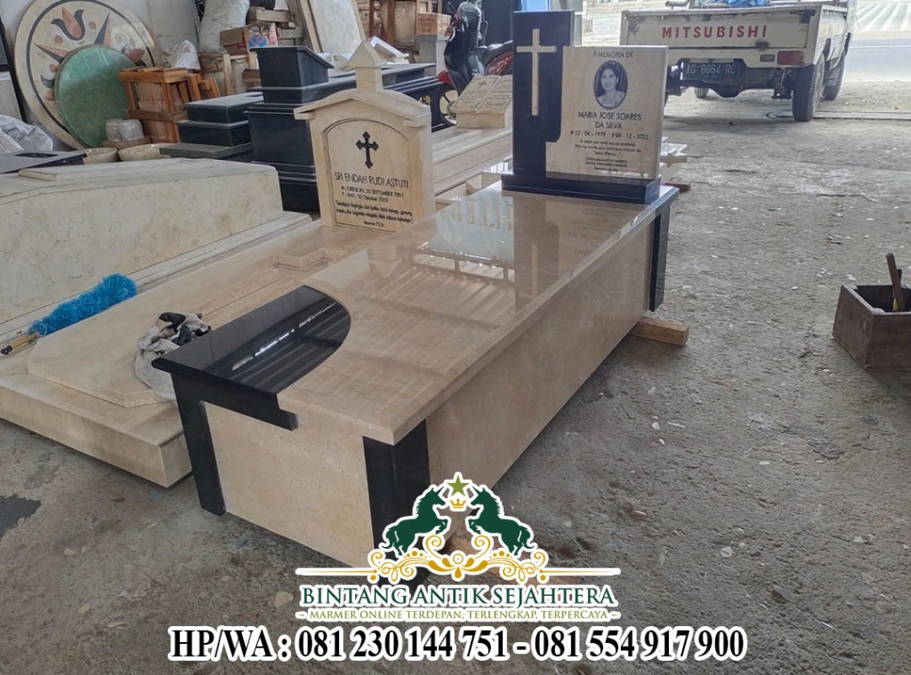MODEL MAKAM BATU MARMER YANG TETAP ABADI
